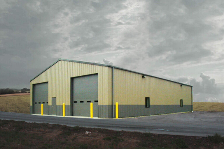 The Desde Commercial Garage 50x120x16 - Big Buildings Direct