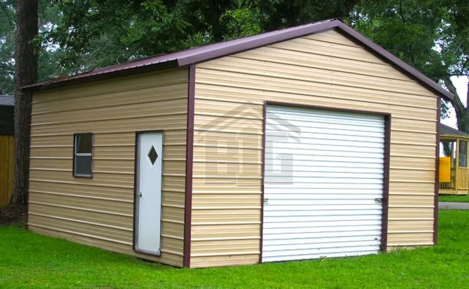 Fishin Metal Building Shop 30x50 - Big Buildings Direct