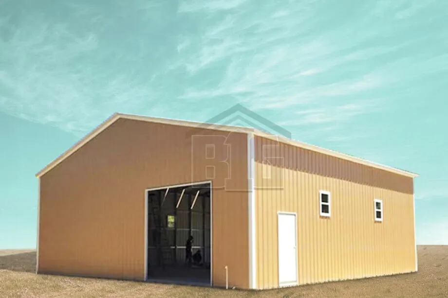 Fishin Metal Building Shop 30x50 - Big Buildings Direct