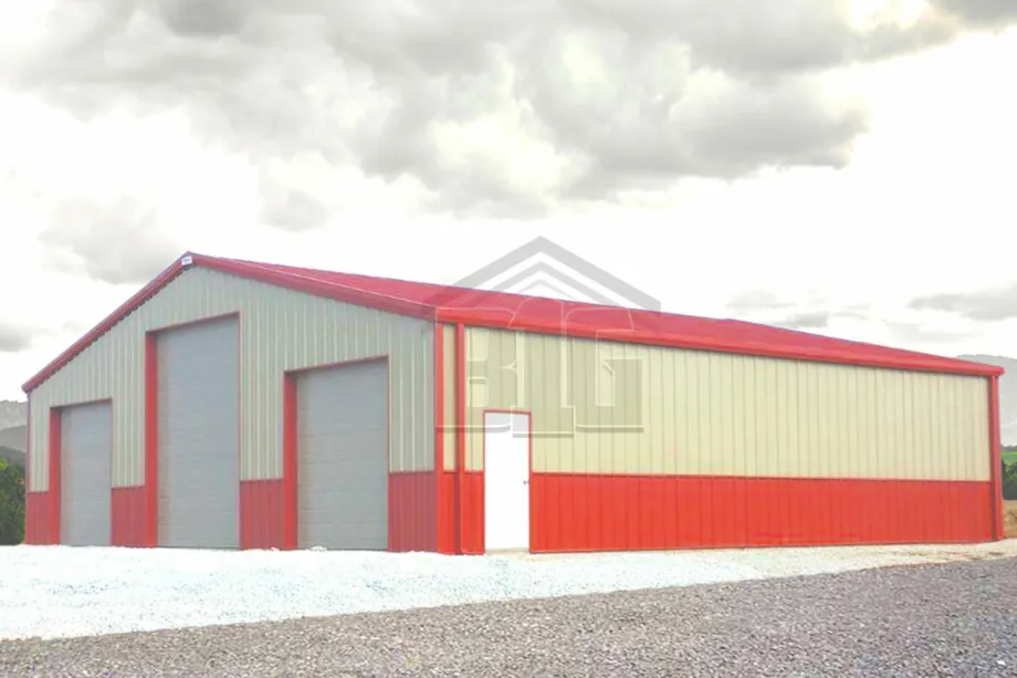 Lincoln Garage 50x65x14 - Big Buildings Direct