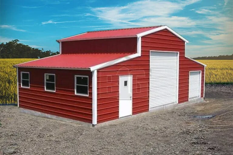 Myer Steel Pole Barn 50x40 - Big Buildings Direct