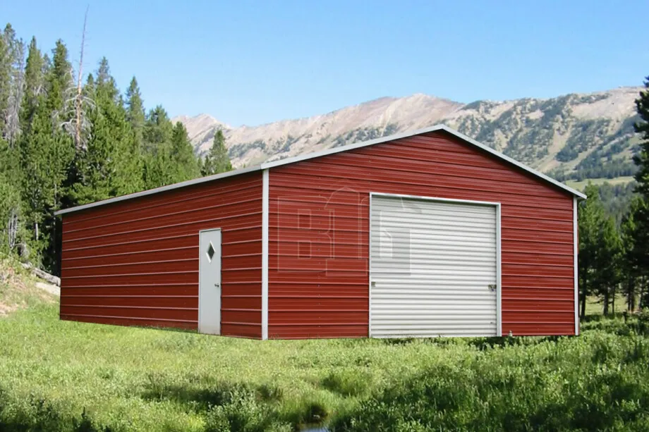 Fishin Metal Building Shop 30x50 - Big Buildings Direct
