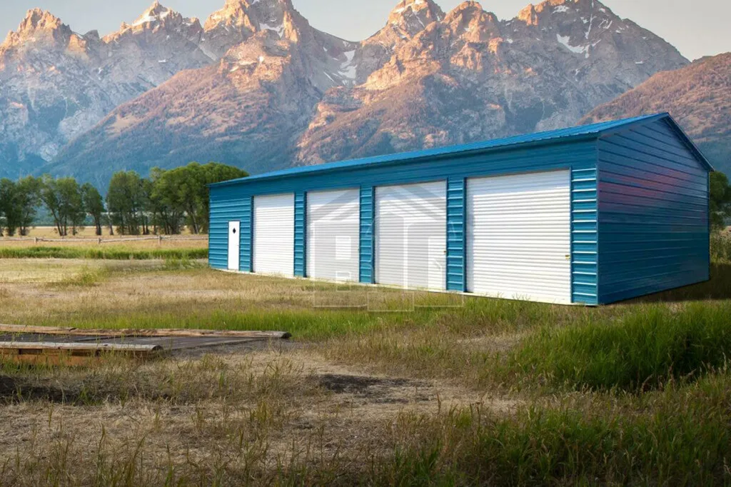 Tex Metal Garage 30x35 - Big Buildings Direct