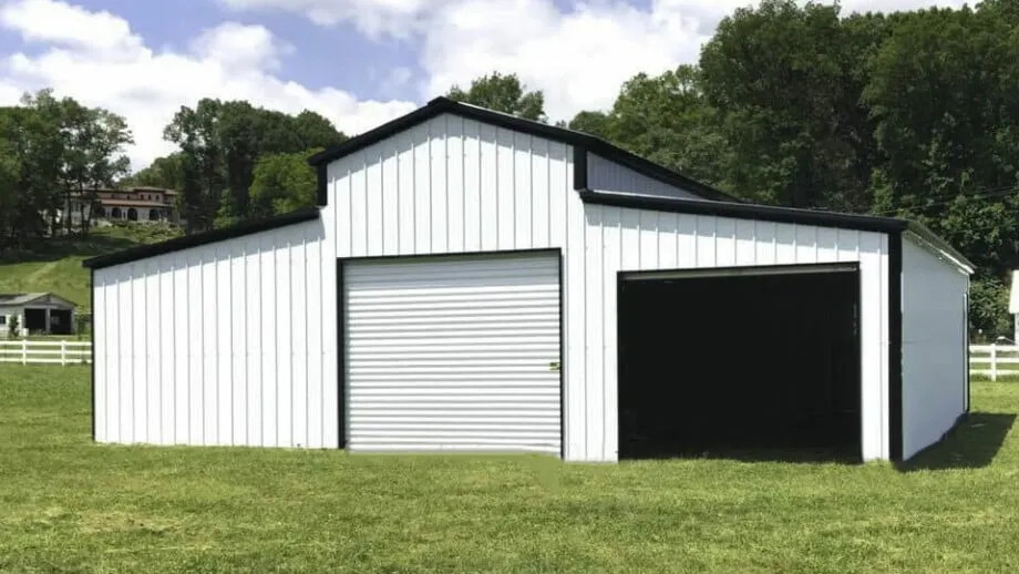 Murphin Steel Barn Workshop 42x40 - Big Buildings Direct