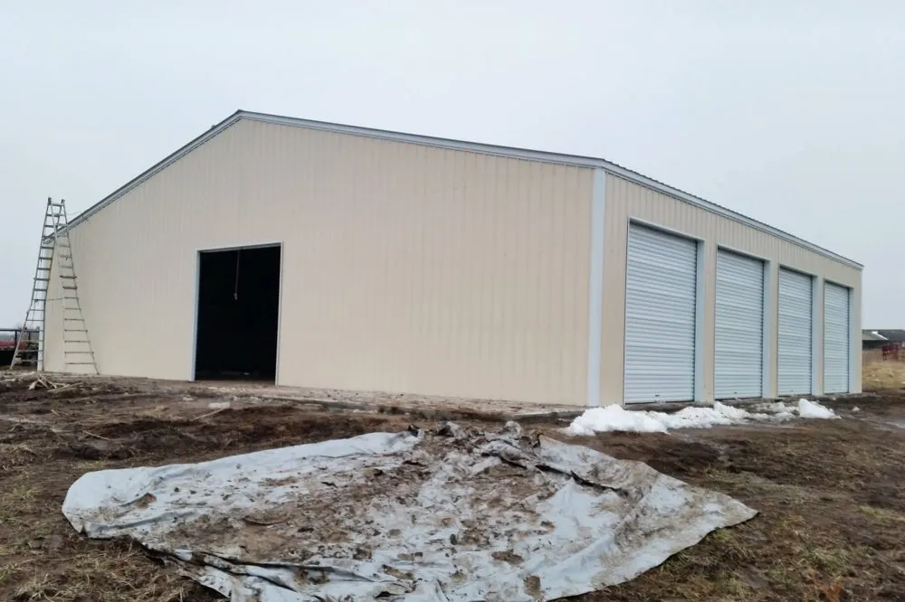 Billion Steel Commercial Garage 60x60 - Big Buildings Direct