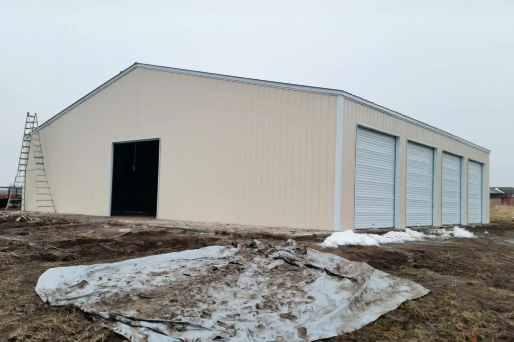 Billion Steel Commercial Garage 60x60 - Big Buildings Direct