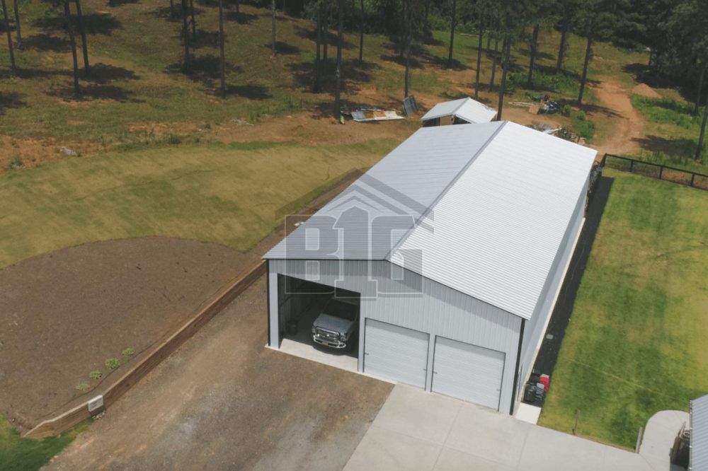 Hamilton Steel Building RV Workshop 40x80 - Big Buildings Direct