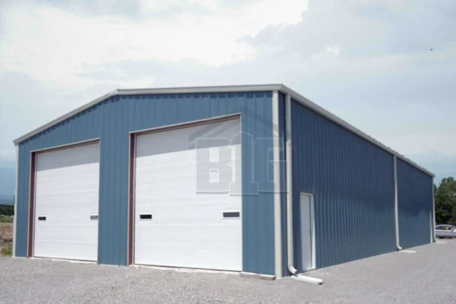 Simba Steel Storage Building 50x80 - Big Buildings Direct